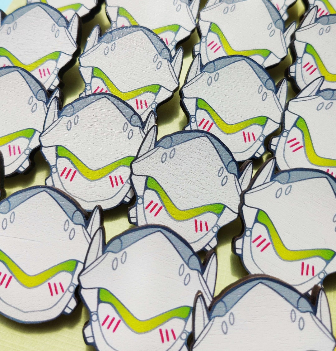 Genji Wooden Pins - Overwatch - Etsy
