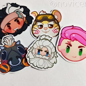 Overwatch Tank Stickers - Etsy