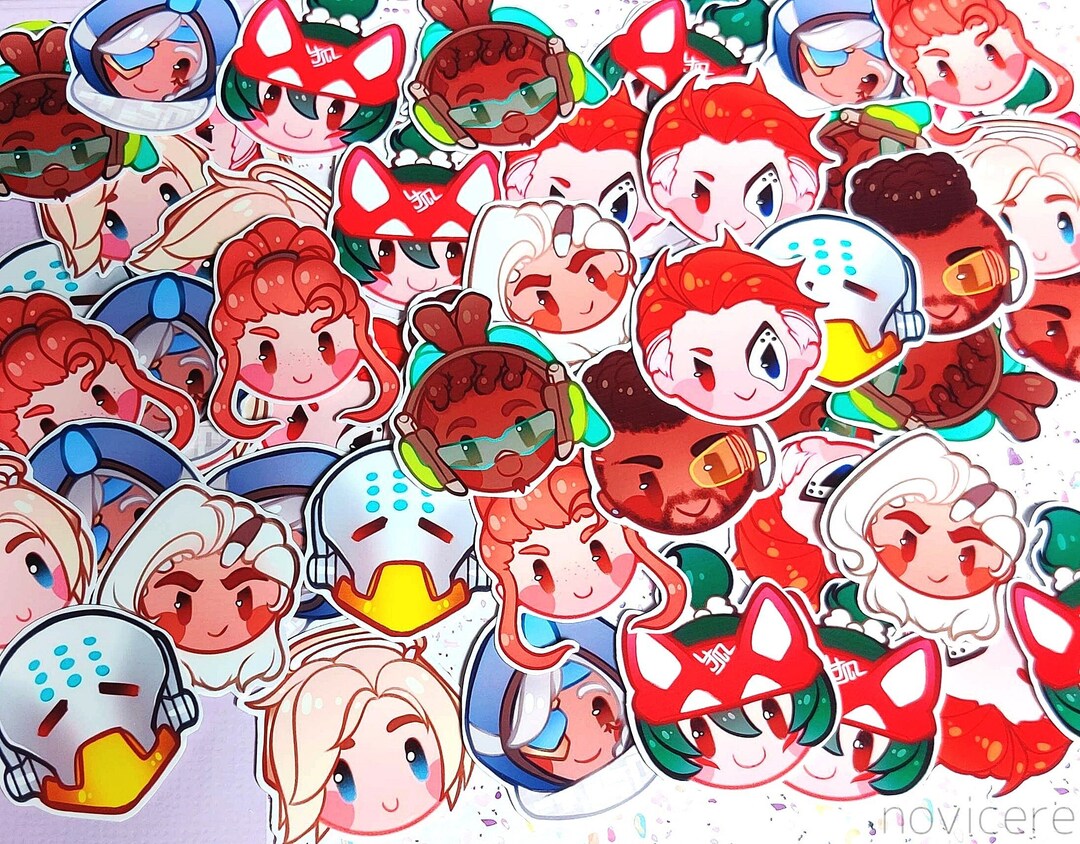Overwatch Support Stickers - Etsy