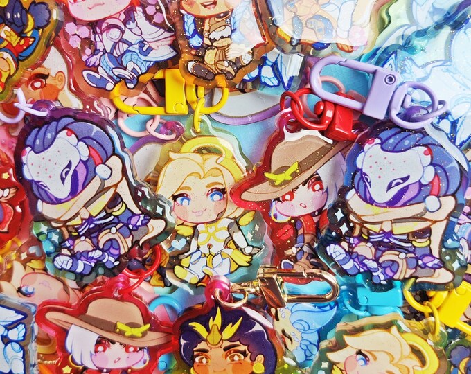 Overwatch Acrylic Charms - Etsy