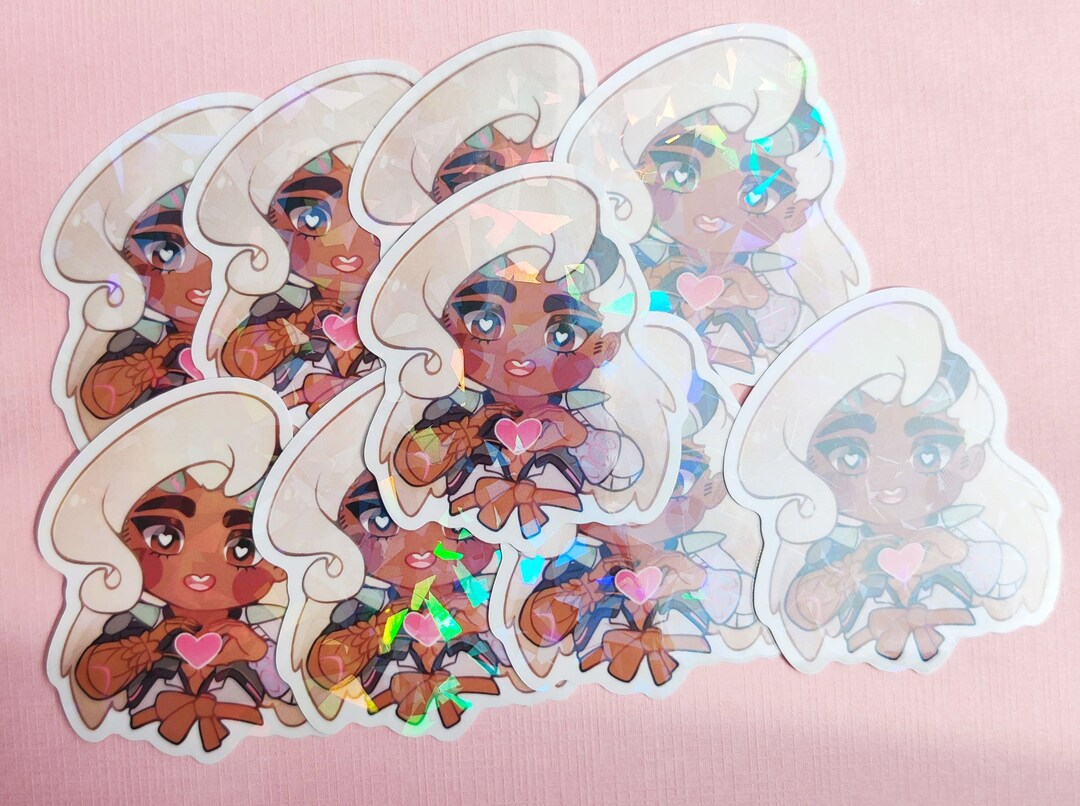 Lifeweaver Heart Shiny Stickers - Overwatch - Etsy