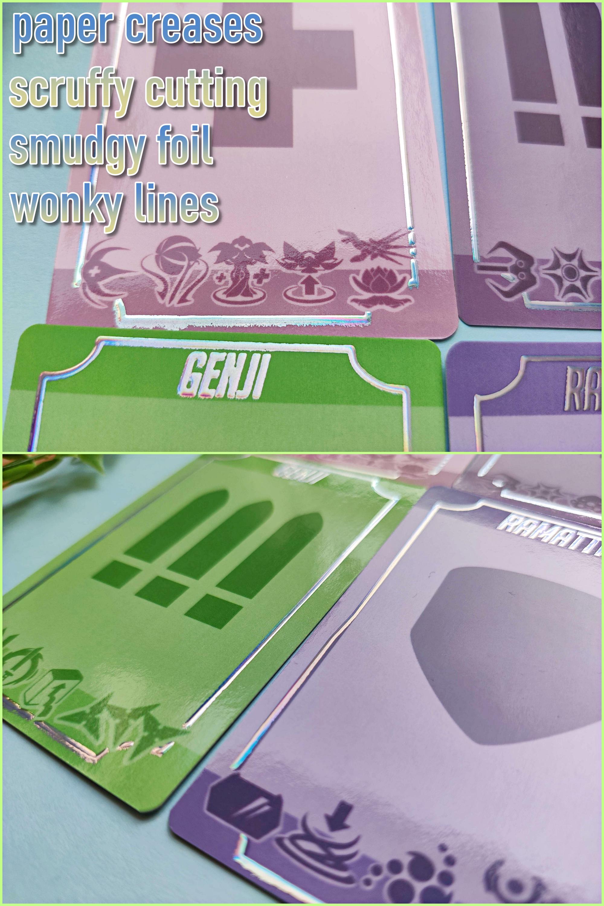 Overwatch Widowmaker Holo Print (GLOSSY) Collector's Card With UV Print ...