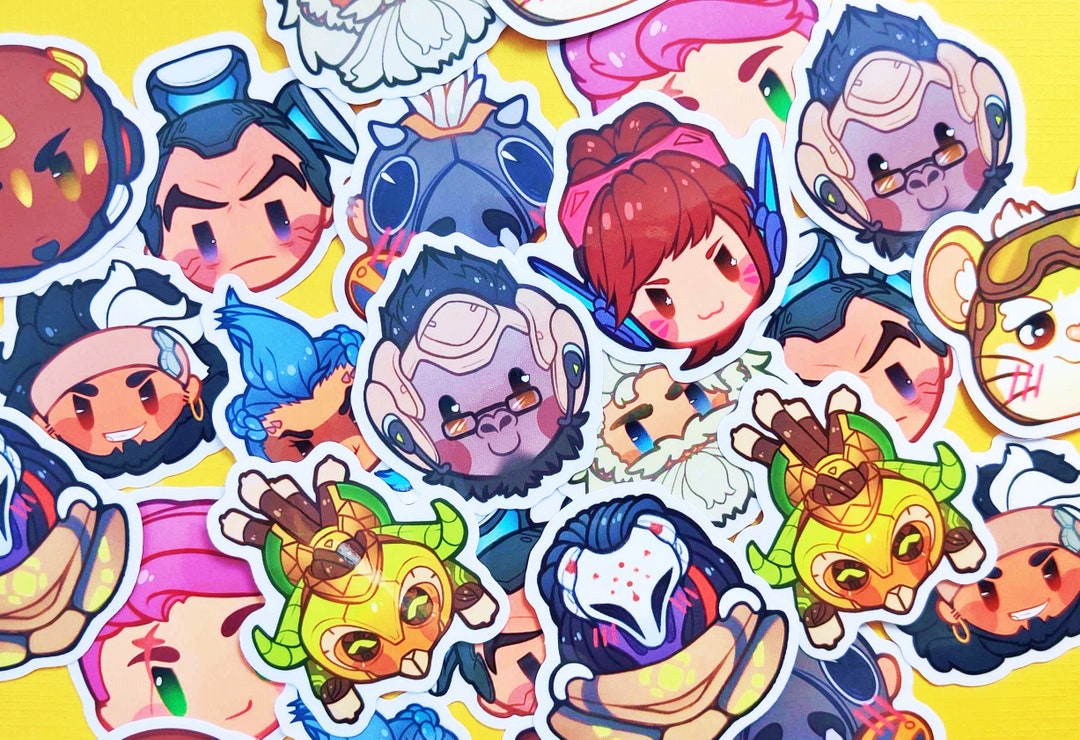 Overwatch - Tank Stickers - Etsy