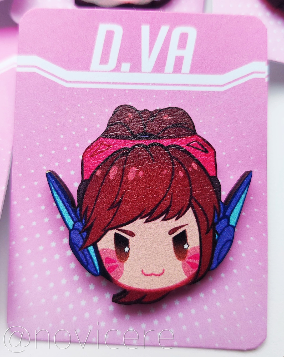 D.va Wooden Pins - Overwatch - Etsy