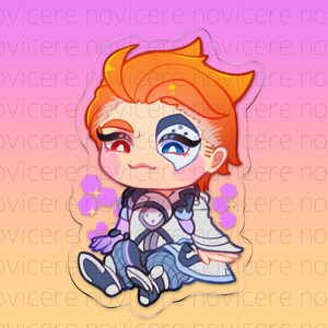 Overwatch Clear Shiny Chibi Stickers Overwatch - Etsy
