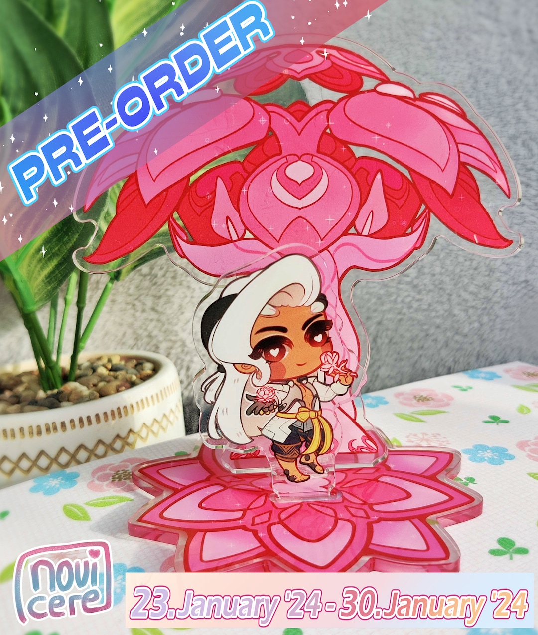 PRE-ORDER: Lifeweaver Acrylic Standee overwatch - Etsy UK