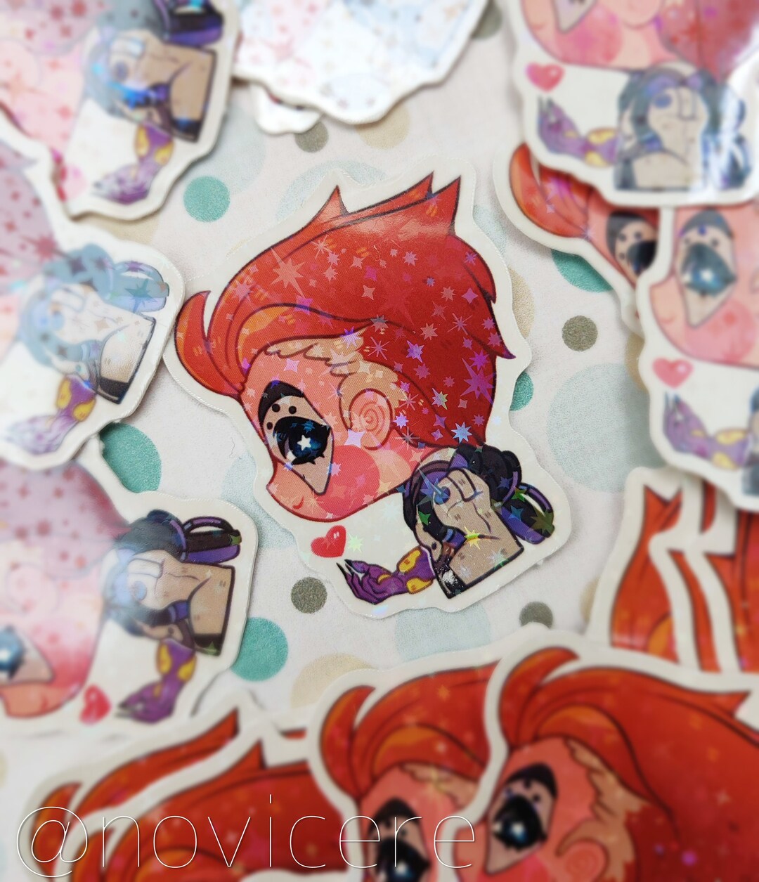 Moira Shiny Sticker overwatch - Etsy