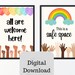 Diversity Classroom Posters, Set of Two, Instant Digital Download, All ...