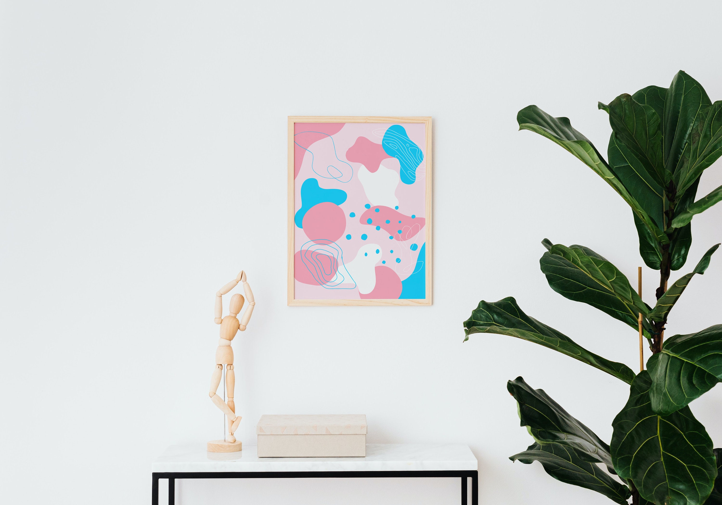 Transgender trans Abstract Subtle Pride Design Art instant - Etsy