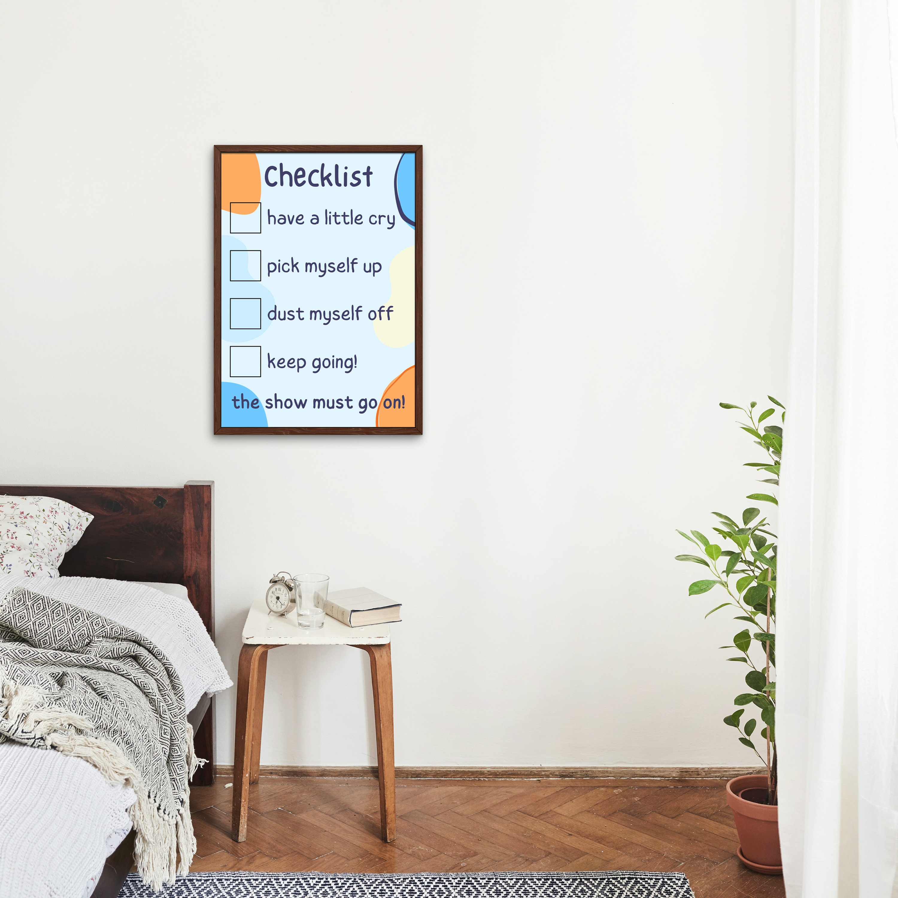 Bluey Motivational Quote Checklist Poster instant Digital - Etsy