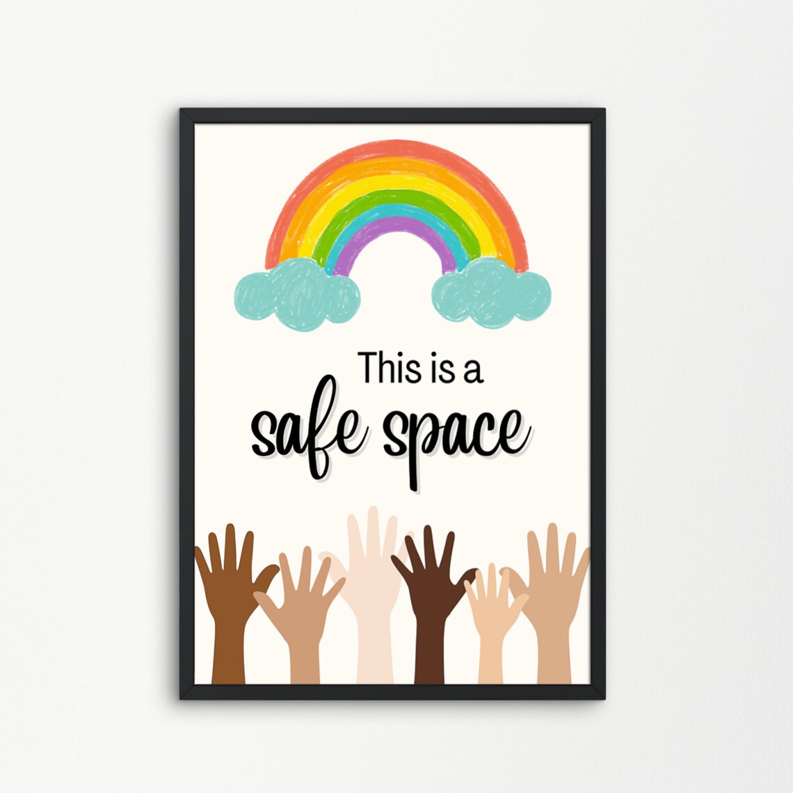 Diversity Classroom Posters, Set of Two, Instant Digital Download, All ...