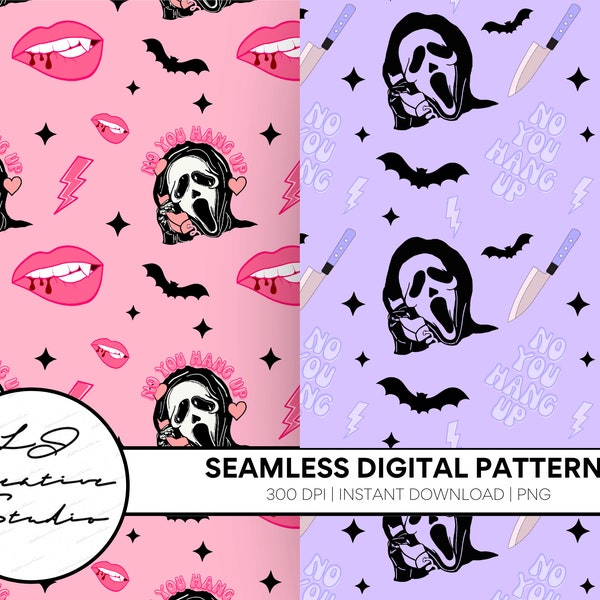 Ghostface Seamless - Etsy