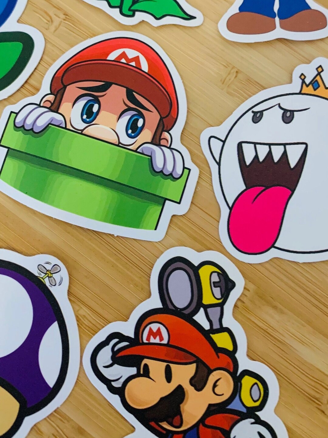 50 Piece Super Mario Stickers | Nintendo Games | DIY Decal Waterproof ...