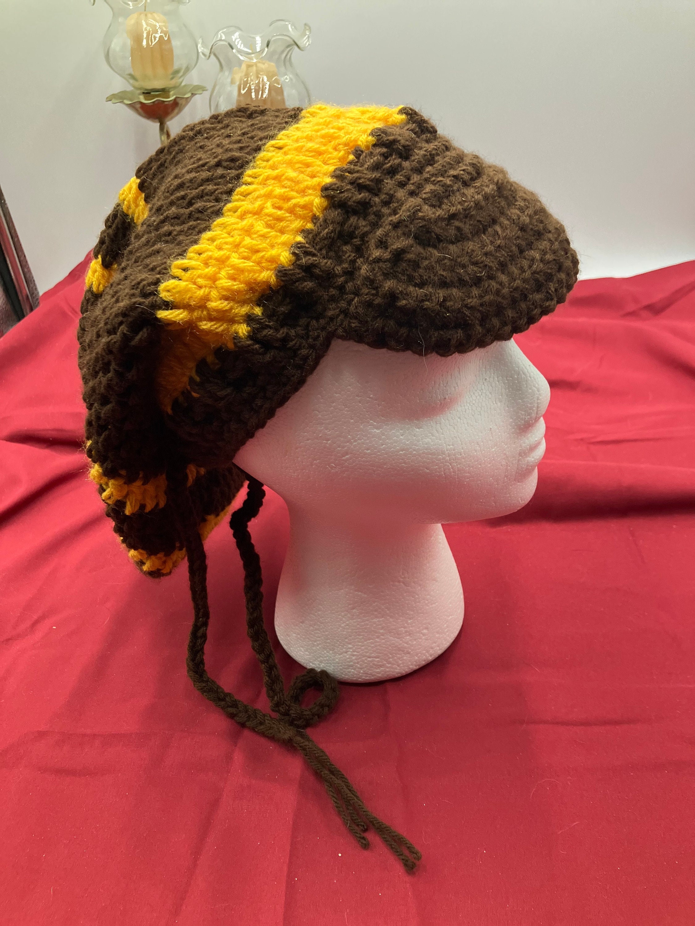 Rasta Hat W/brim | Slouchy Hat | Long Hair Hat | Dread Lock Hat - Etsy