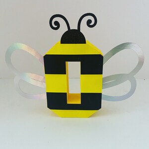 3D Bee Letters, Bee Theme 3D Letters, Bee 3D Letters, Bumble Bee ...