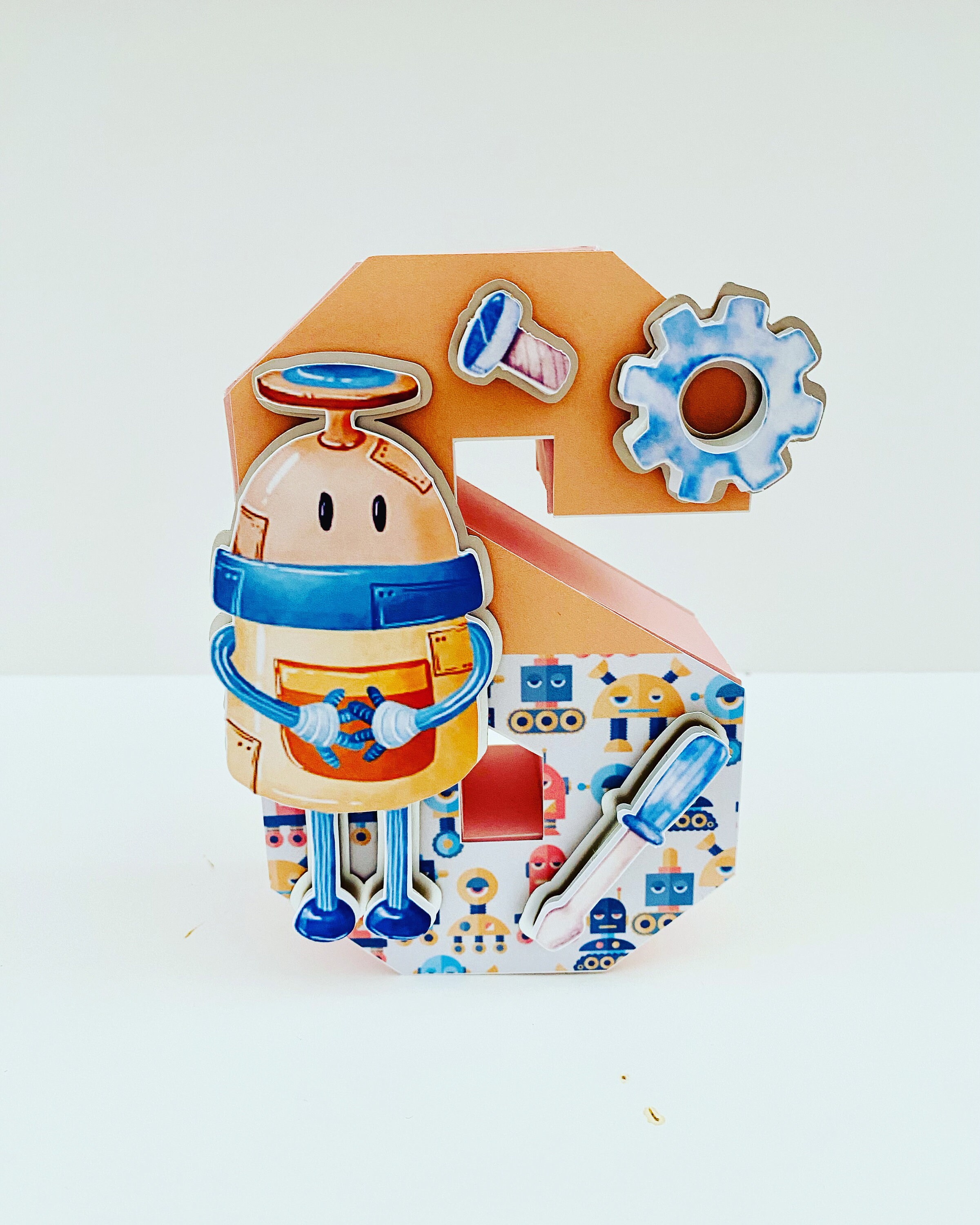 3d Letters Robot Letters Robot Party Robot Birthday Robot - Etsy