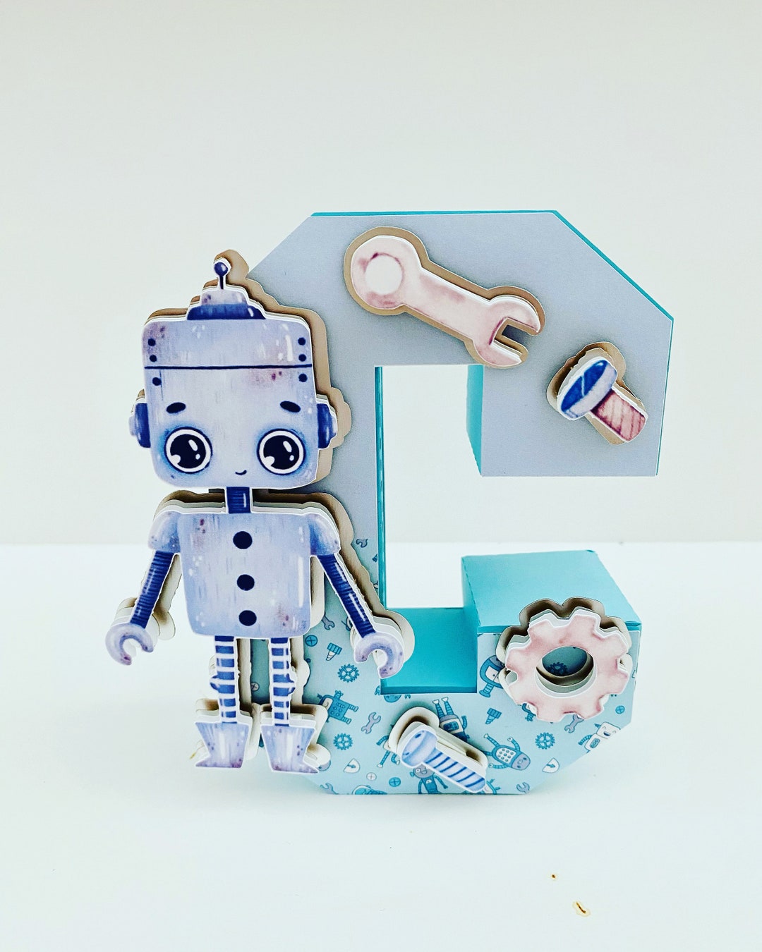 3d Letters, Robot Letters, Robot Party, Robot Birthday, Robot, Robot ...
