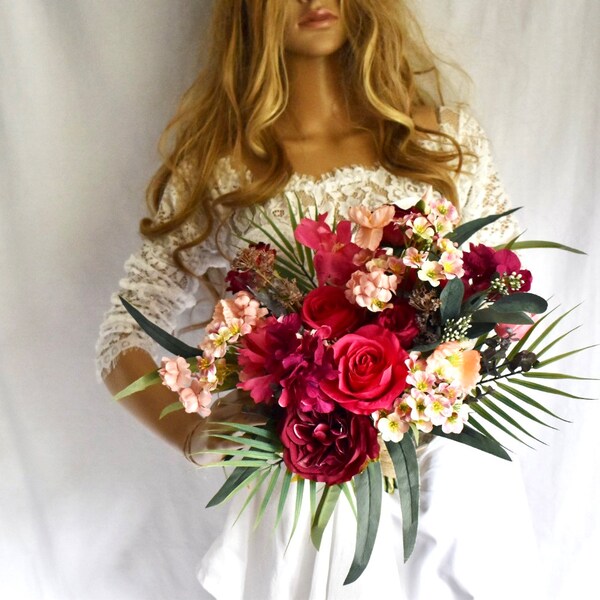 Fuchsia Bouquet - Etsy