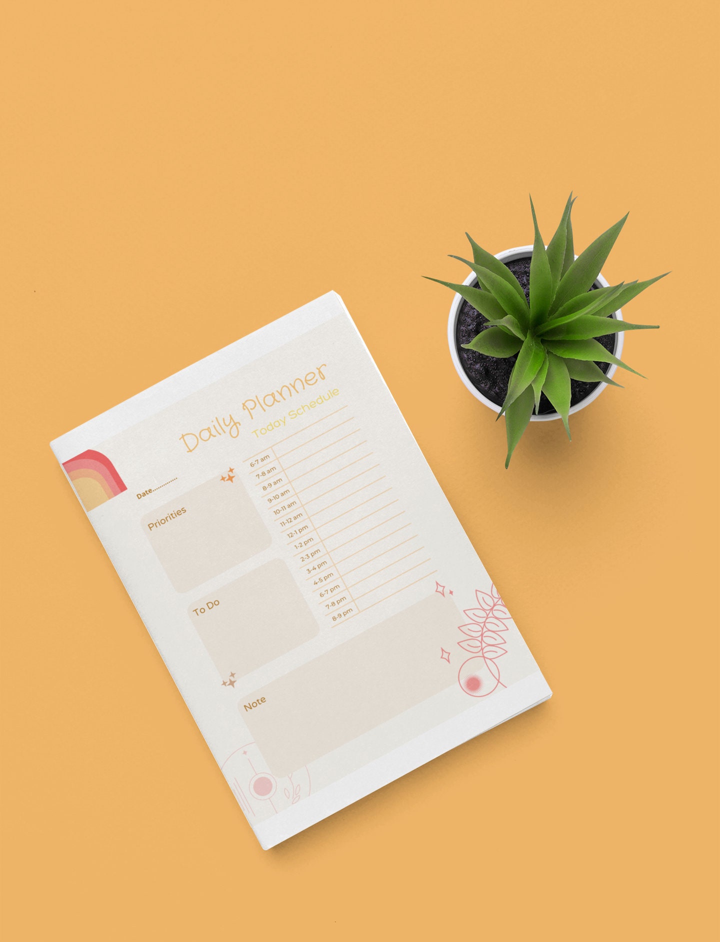 Printable Daily Planner, Habit Tracker, Activity Planner, To-do List ...
