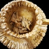 Resin Teeth Teacup With Saucer, Stained Decorative Oddity - Etsy
