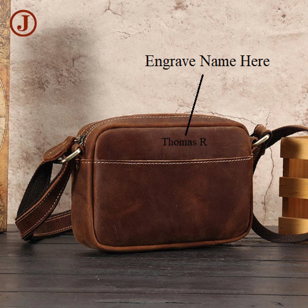 Genuine Leather Crossbody Bag Camera Bag Handbag Shoulder Bag Messenger ...