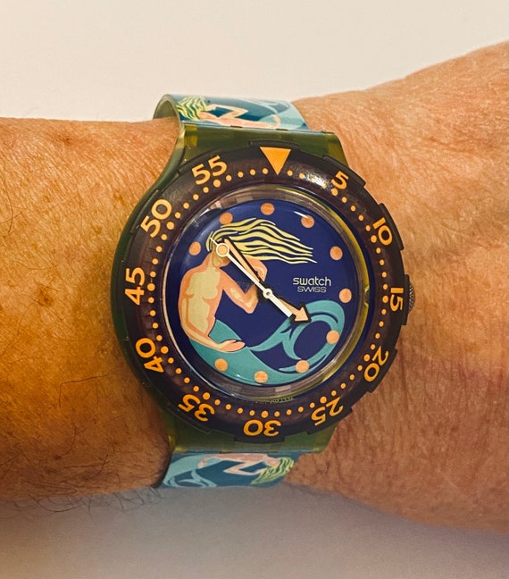 Scuba 200 SWATCH watch ‘SAILORS JOY’ Mermaid collecti… - Gem