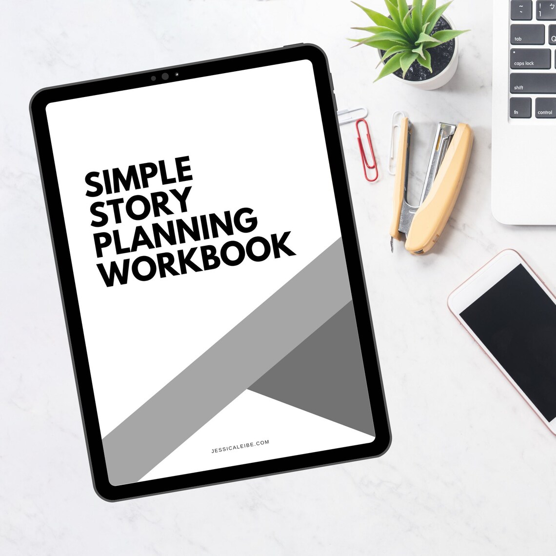 Printable Writing Workbook, Writing Resource, Simple Story Planning ...