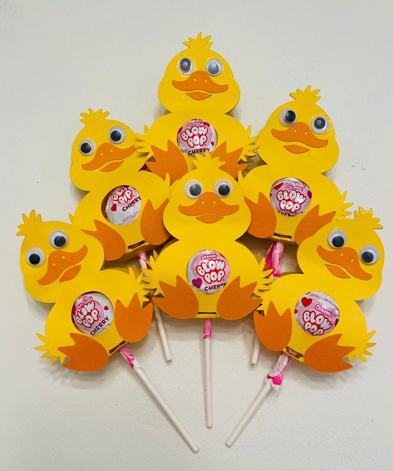 Ducky Lollipop Favor, Very Sweet As, A Baby Shower Decoration & Guest ...
