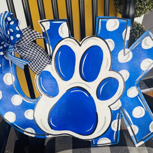 Paw Door Hanger - Etsy