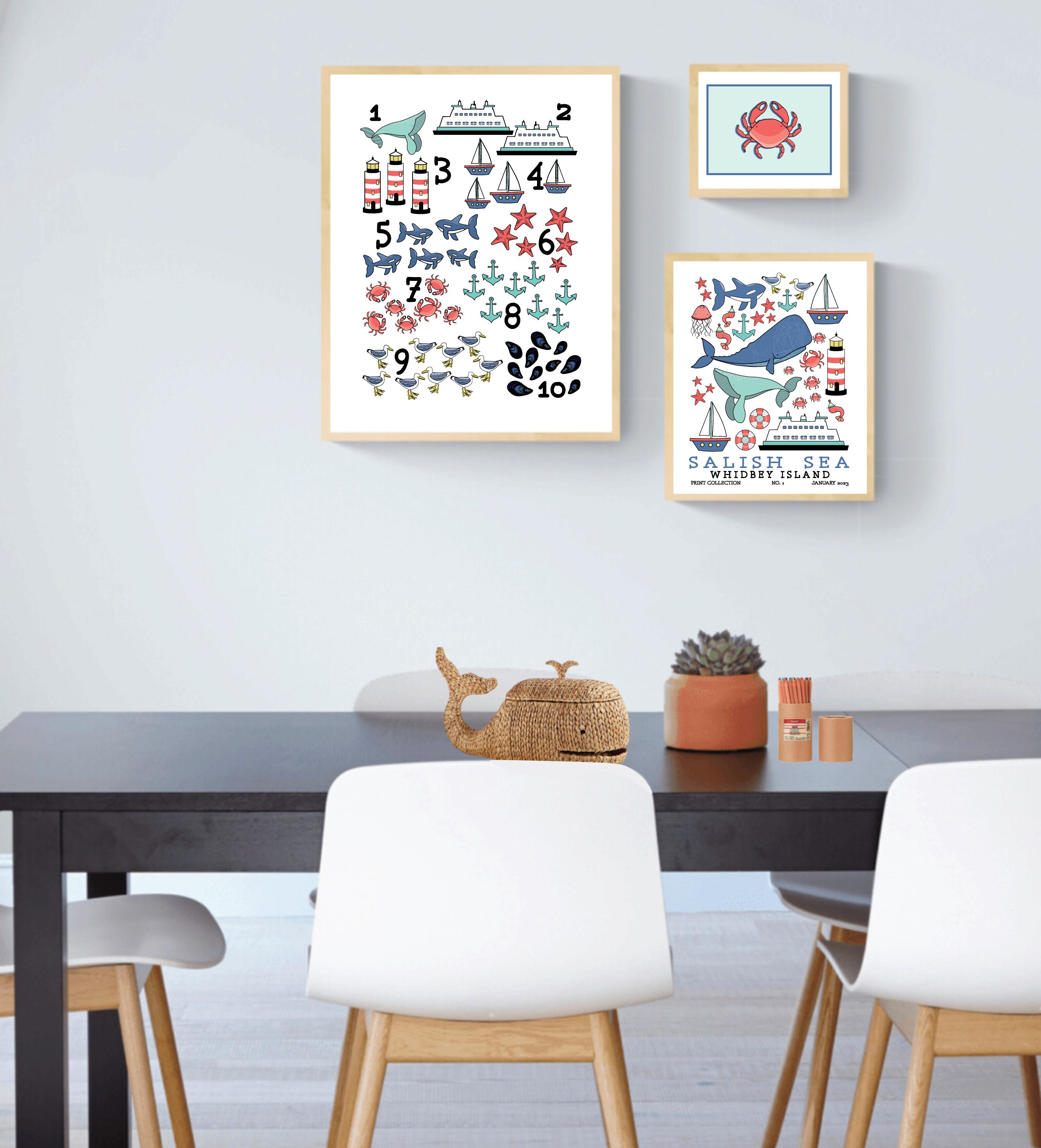 SALISH SEA Poster for Kids - Etsy