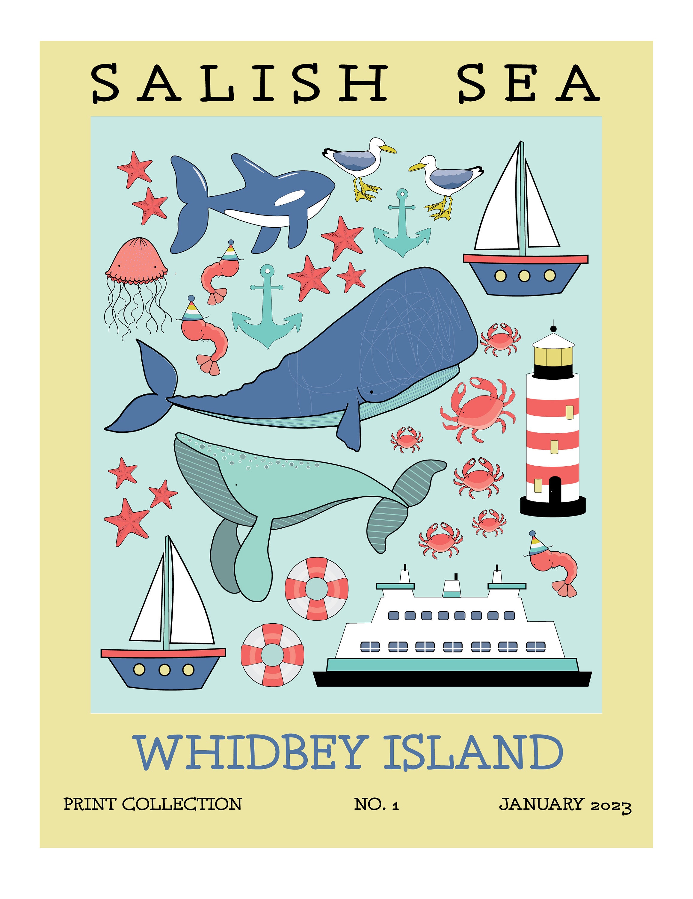 SALISH SEA Poster for Kids - Etsy