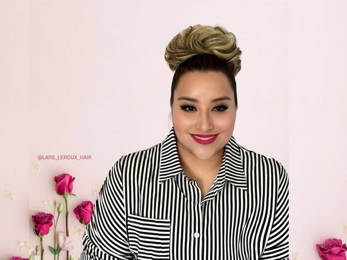 Extra Fluffy Mega Volume Messy Bun Big Hair Bun for Updos - Etsy