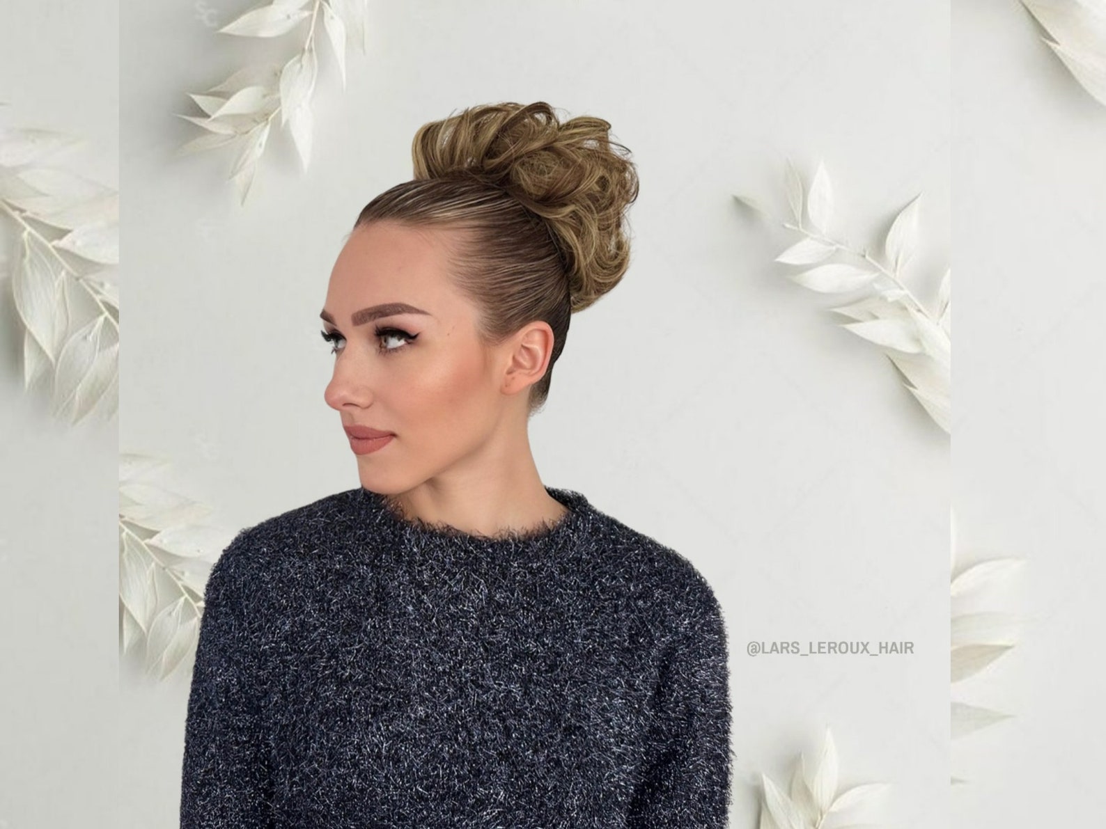 Extra Fluffy Mega Volume Messy Bun Big Hair Bun for Updos - Etsy