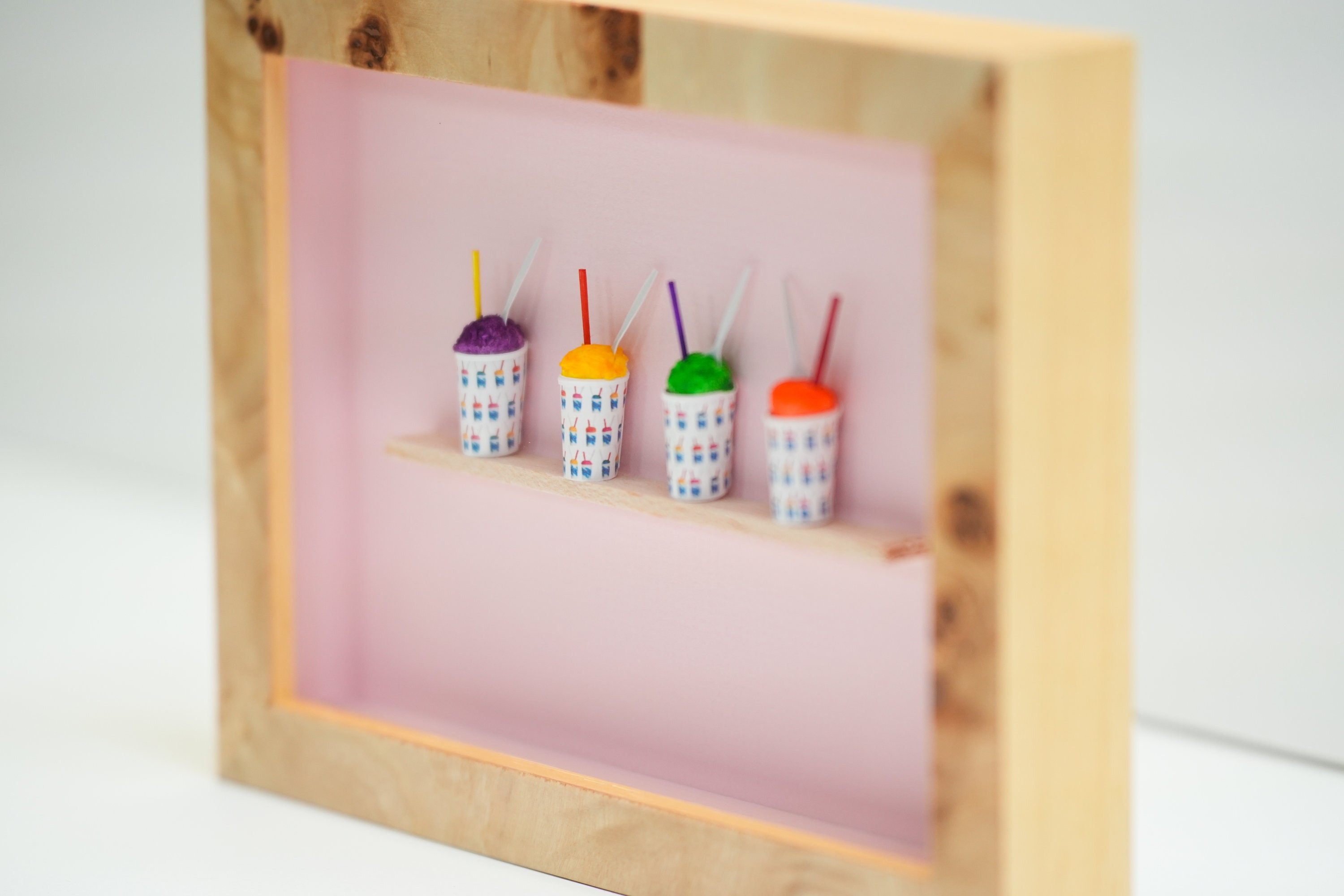 Snowball Series #2 - Miniature Sculptures, Unique, Handmade, Colorful ...