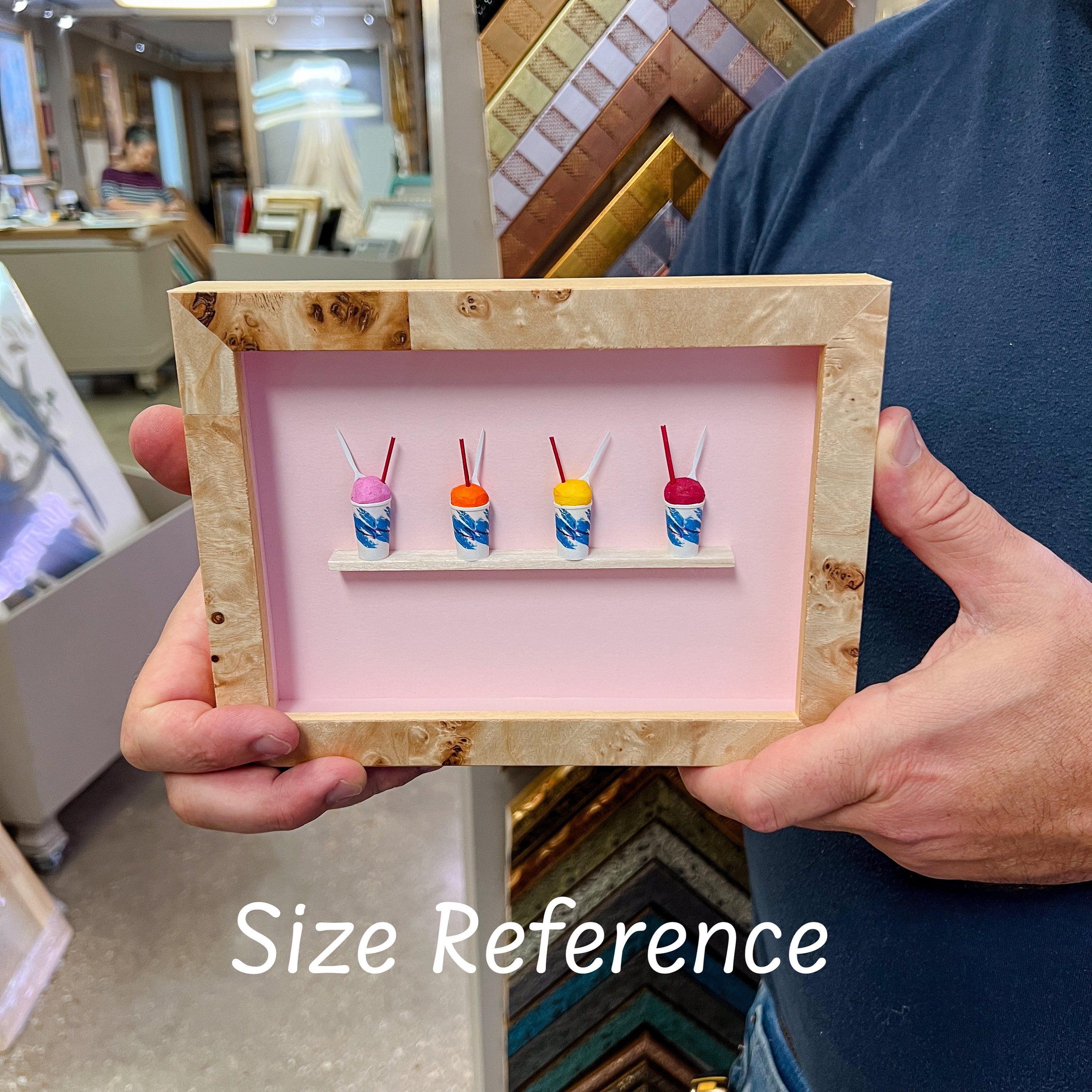 Snowball Series #2 - Miniature Sculptures, Unique, Handmade, Colorful ...