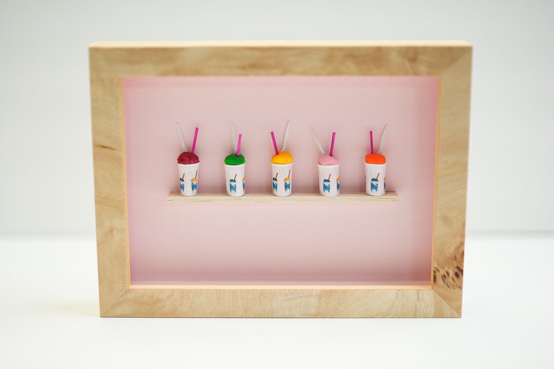 Snowball Series 1 Miniature Sculptures Unique Handmade - Etsy