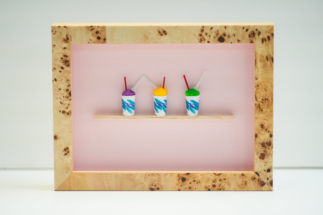 Snowball Series #6 - Miniature Sculptures, Unique, Handmade, Colorful ...