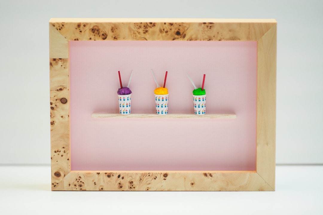 Snowball Series #7 - Miniature Sculptures, Unique, Handmade, Colorful ...