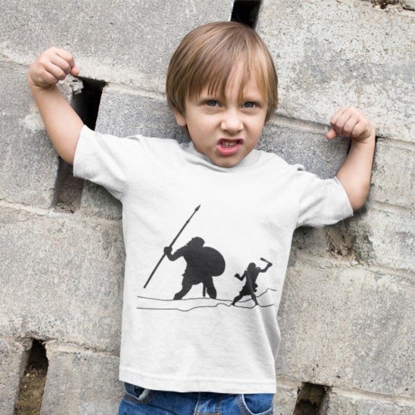 David and Goliath - Etsy