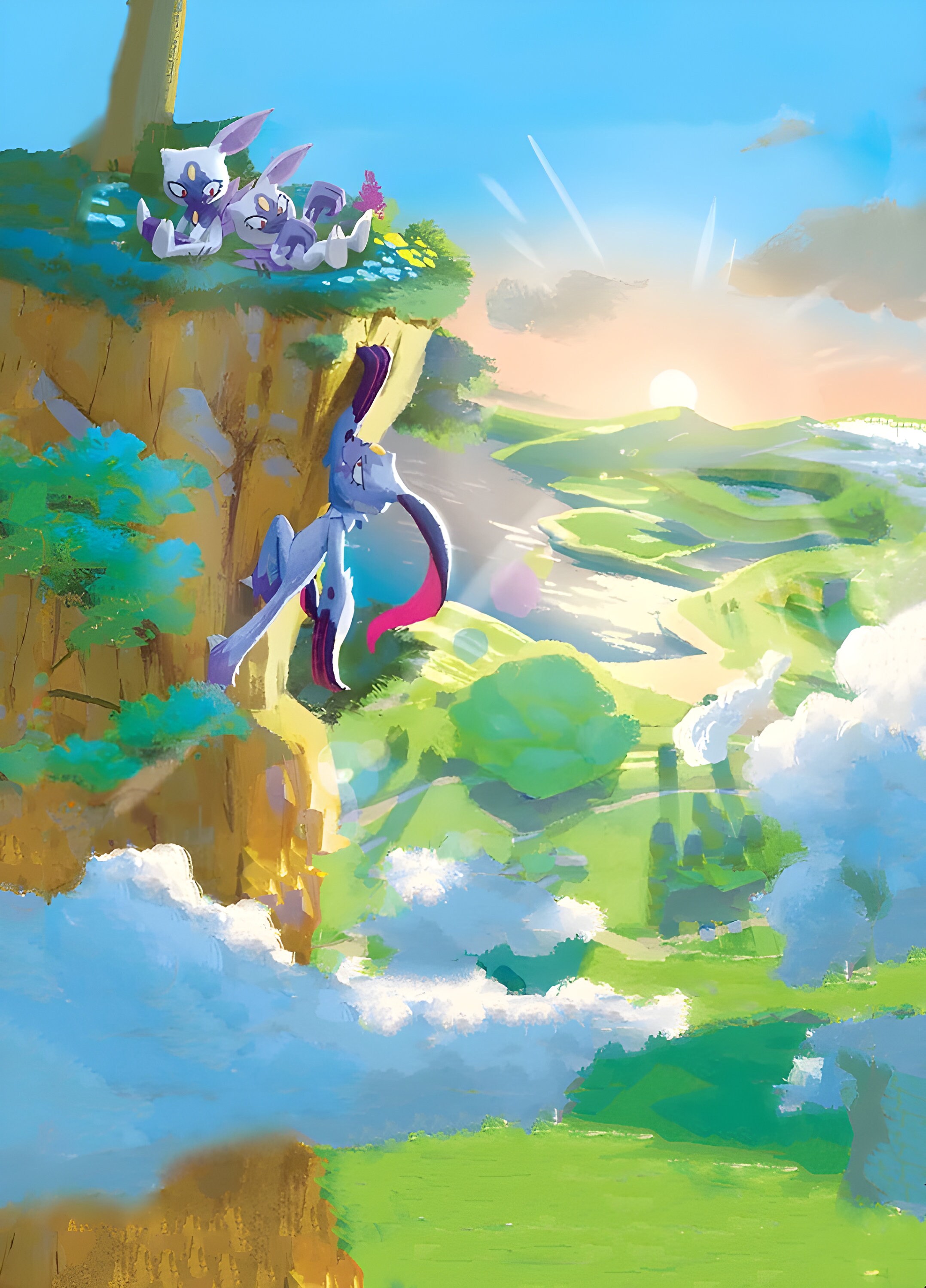 Pokemon Card Art Wallpapers - Etsy