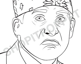 Prison Mike Coloring - Etsy