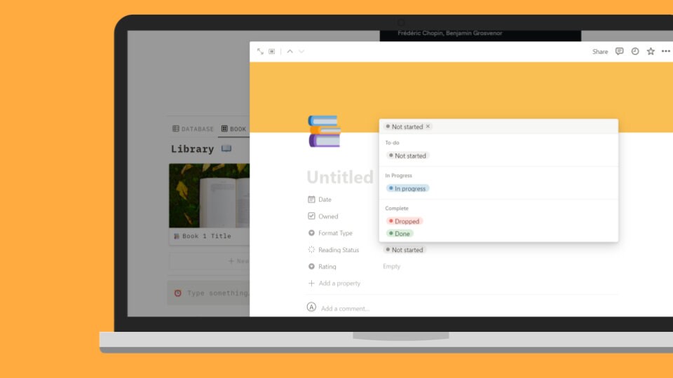 Personal Library Notion Template - Etsy