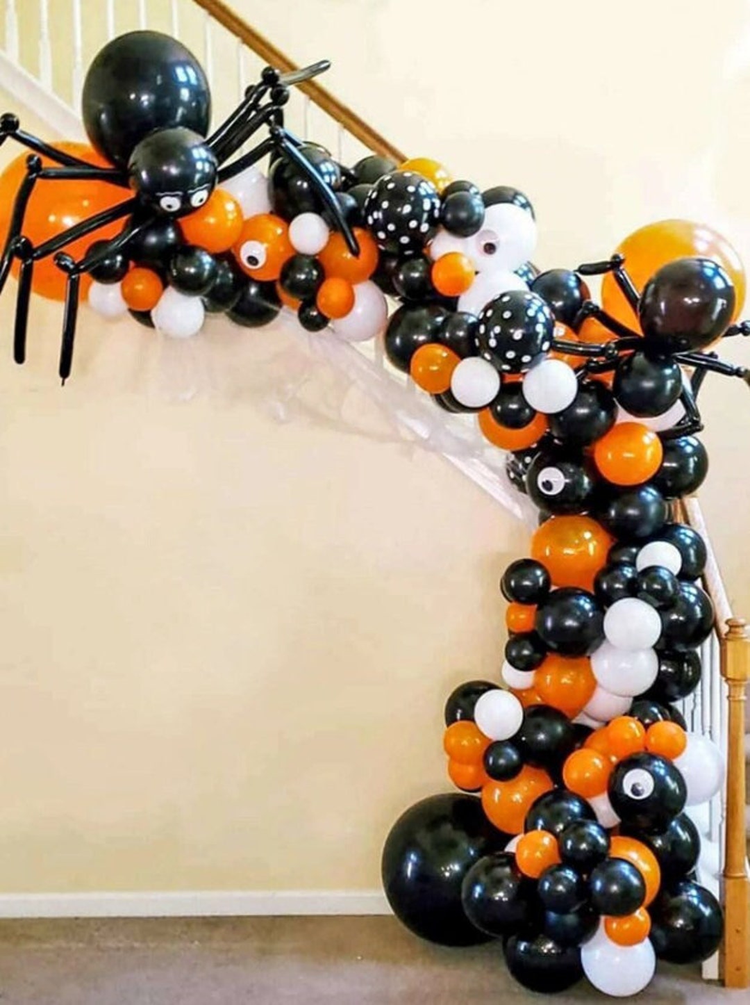 Custom Halloween Balloon Garland Arch/halloween Party Ideas/halloween ...