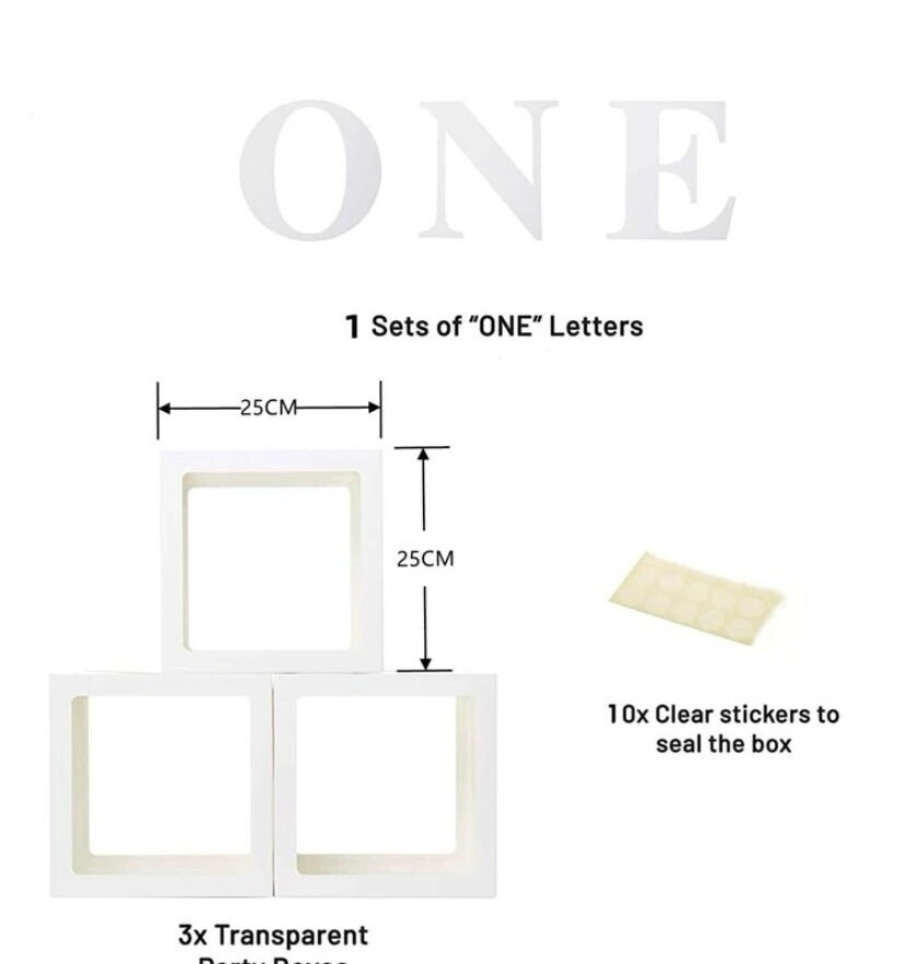 Transparent Balloon Box/birthday Decorations/photoshoot Decoration ...