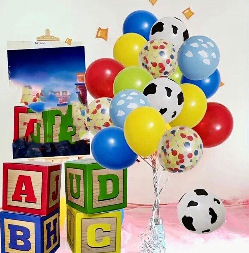 Toy Story Themed Balloon Garland TWO Infinity Birthday Farm Themed ...