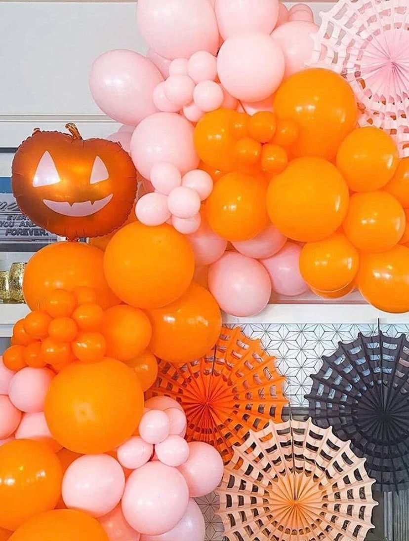 36" (3ft) Round Orange Latex Balloon/orange Birthday Balloons/fall ...
