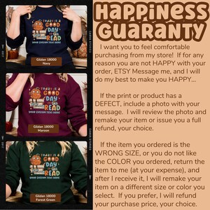 Personalized Teacher Reading Teams Sweatshirt, Custom Fall Homeschool ...