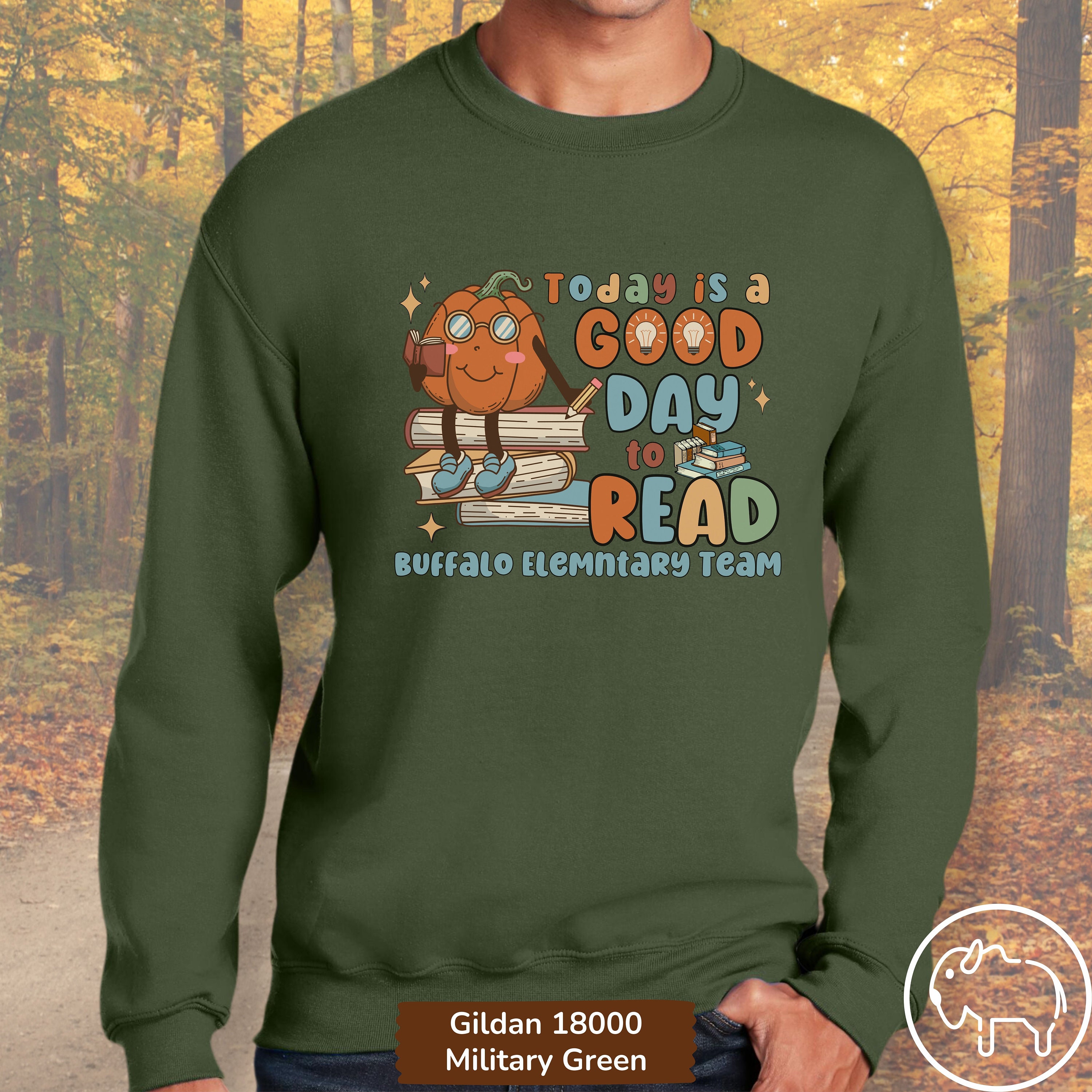 Personalized Teacher Reading Teams Sweatshirt, Custom Fall Homeschool ...
