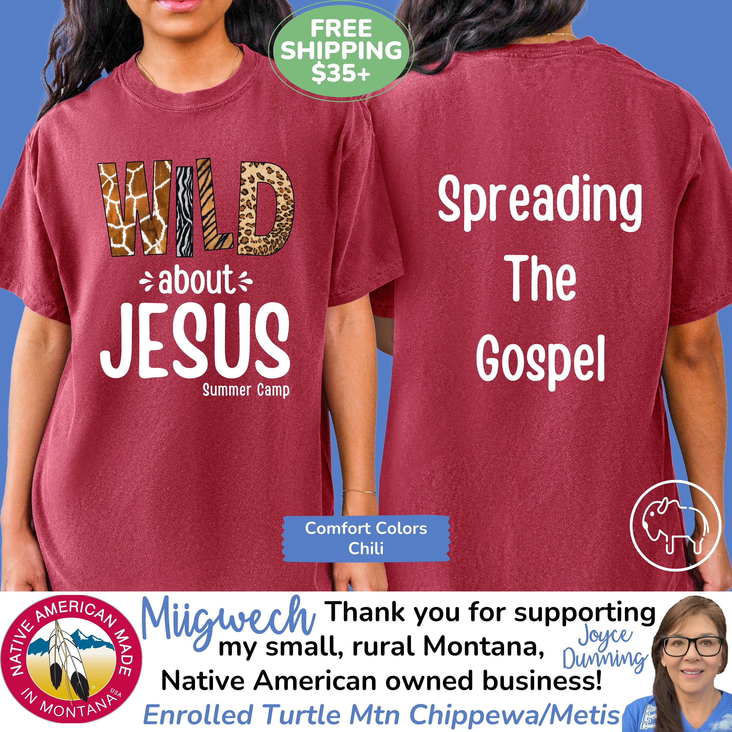 Custom Church Group Comfort Colors T-shirts, Personalized Wild About ...