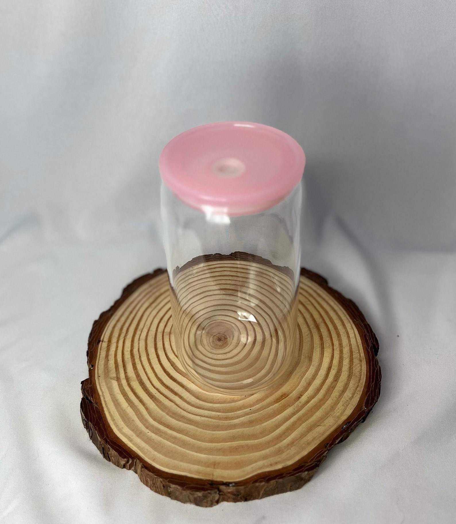 Glass Cup Acrylic Lids, Drink Cover Replacement, Silicone Seal, Hot ...